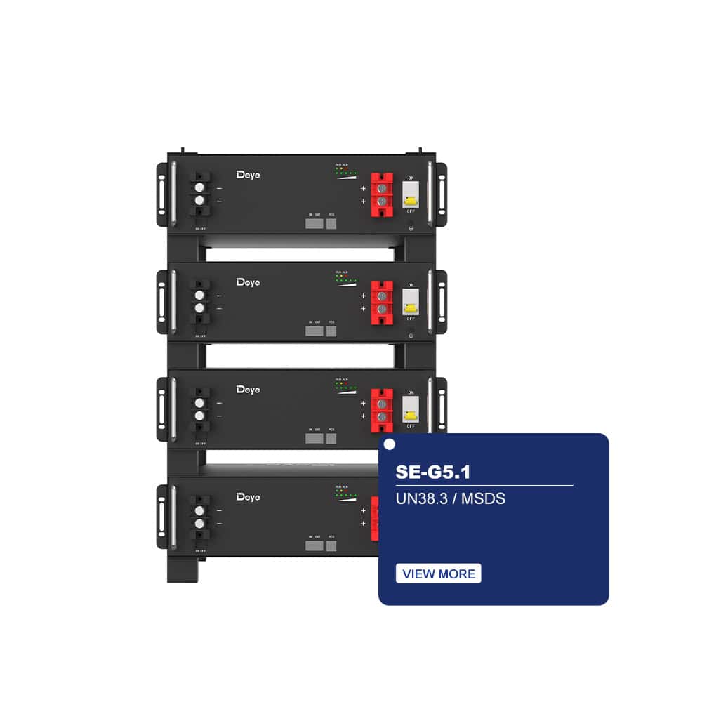 Deye SE-G5.1 Residential Energy Storage Solution - Eco-Friendly