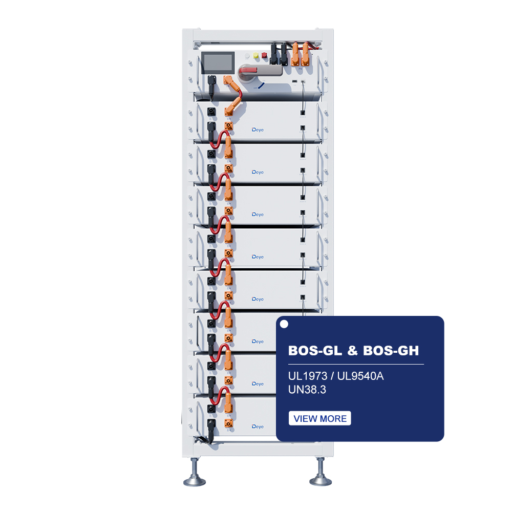 Deye BOS-GL & BOS-GH Series | 40–61 kWh LiFePO₄ C&I Energy Storage
